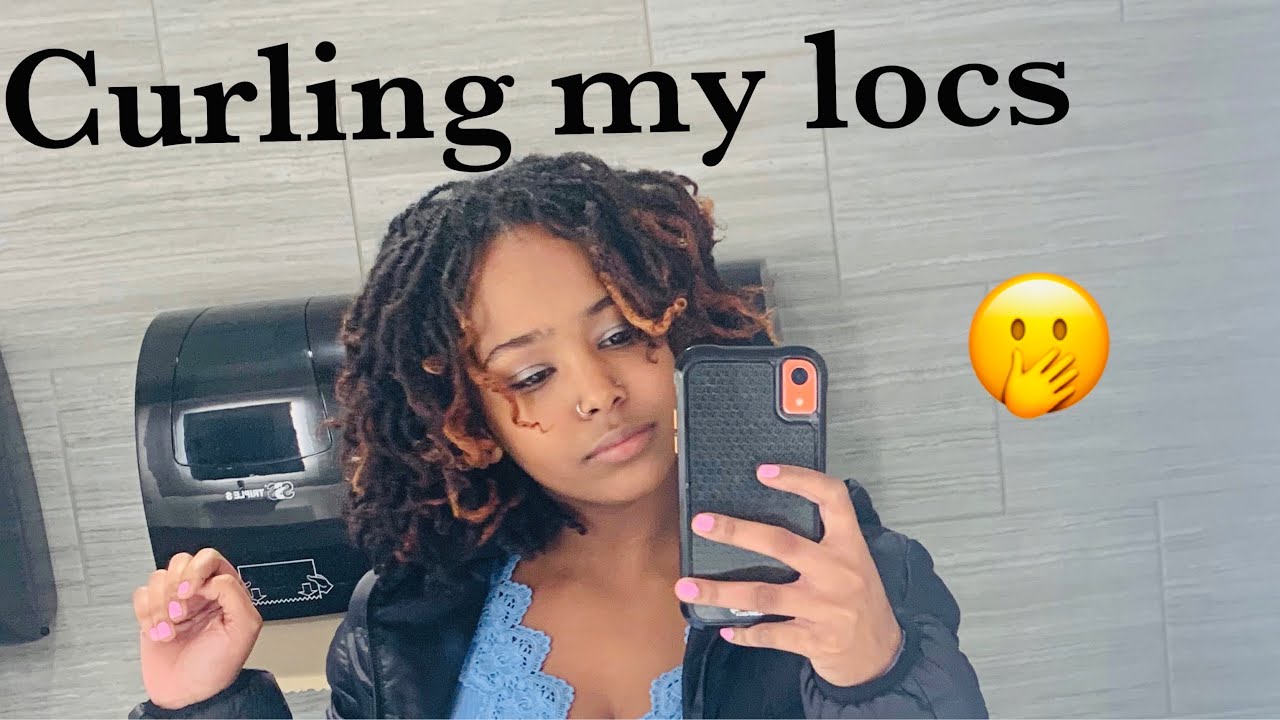 CURLING MY LOCS WITH SPONGE ROLLERS! - YouTube