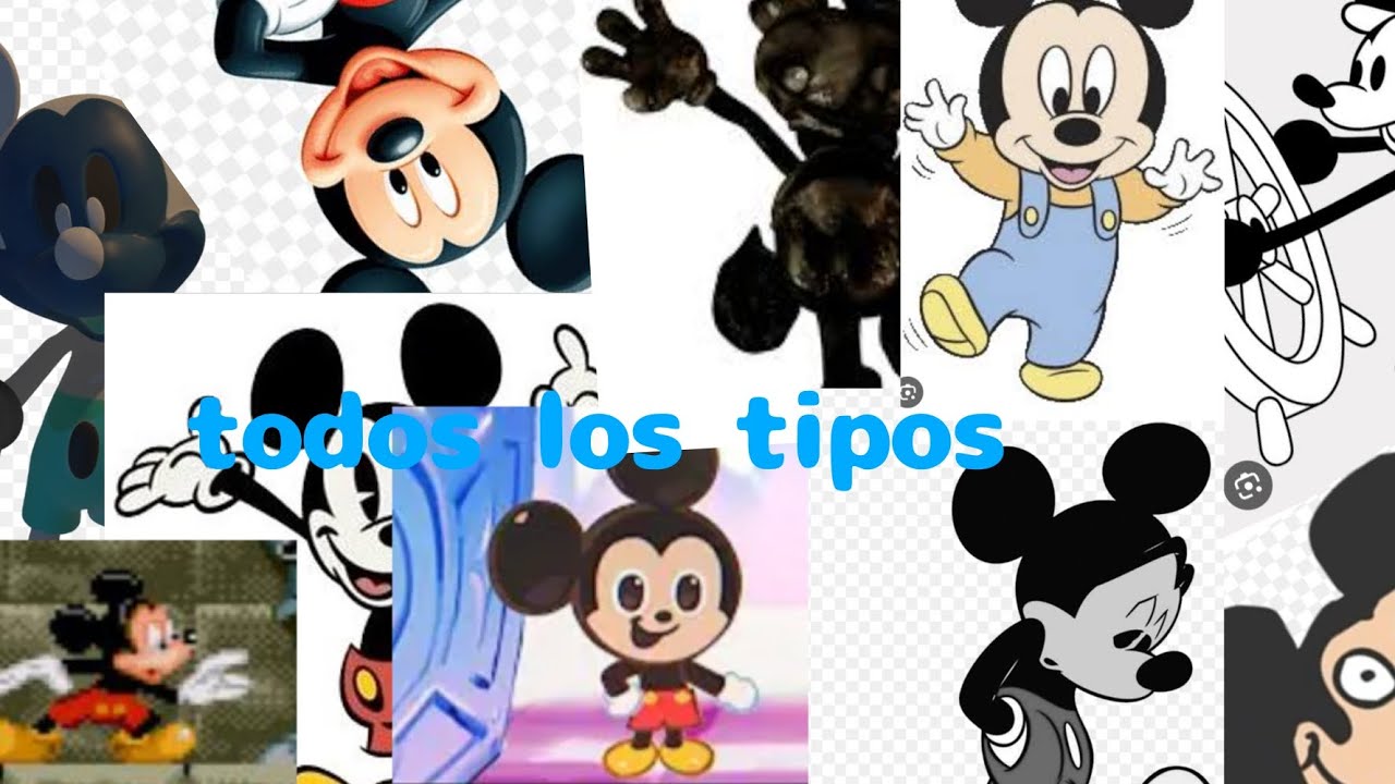 Mickey mouse todos los tipos parte 1...? - YouTube