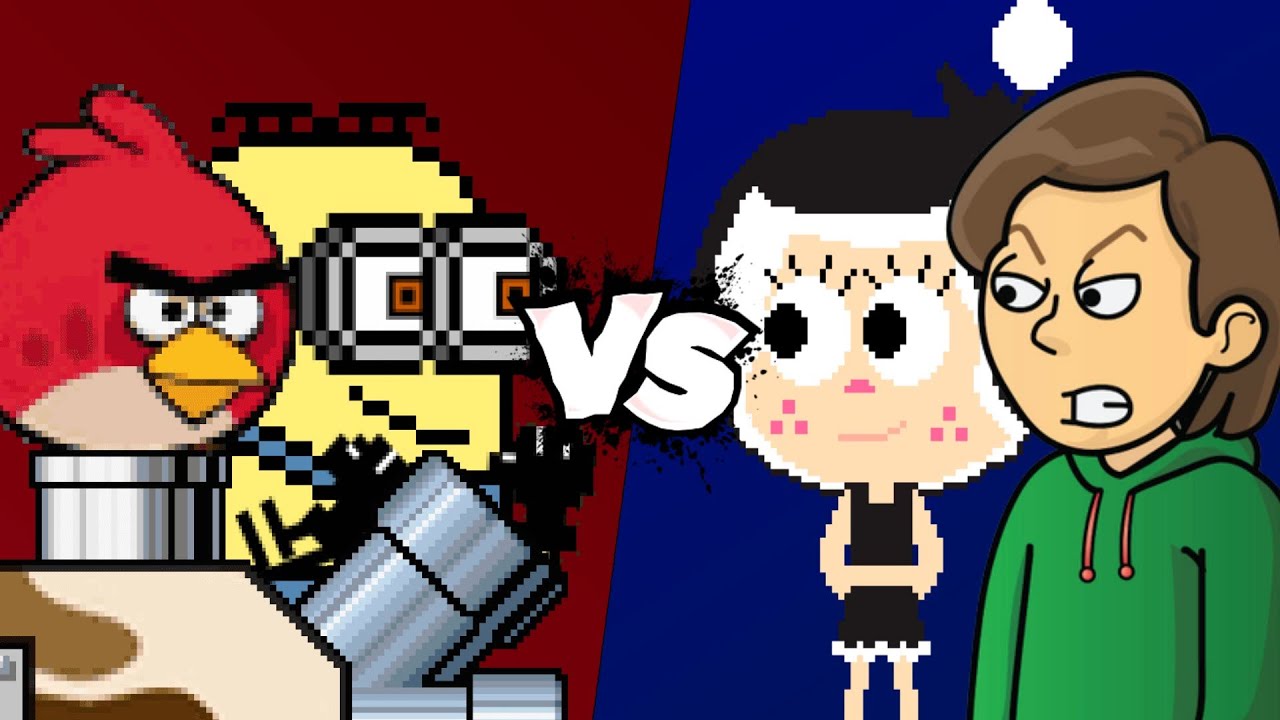 MUGEN Battle - Dave the Minion/Angry Birds Tank vs Hanazuki/Boris ...