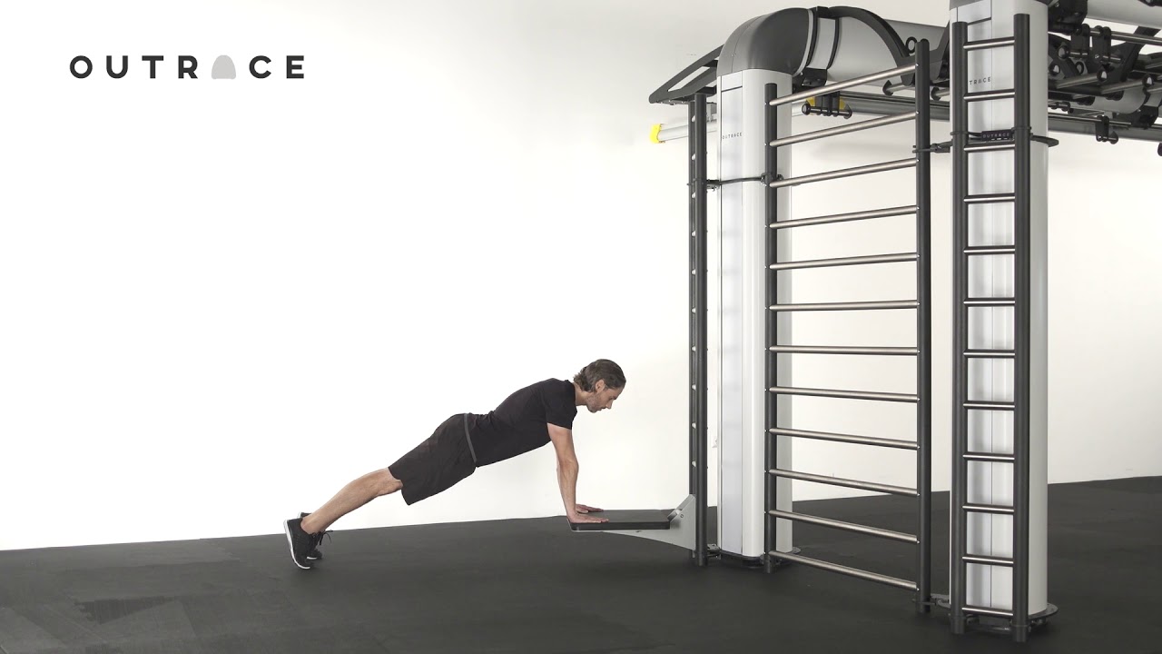 Plyo Board Easy Push Up - YouTube