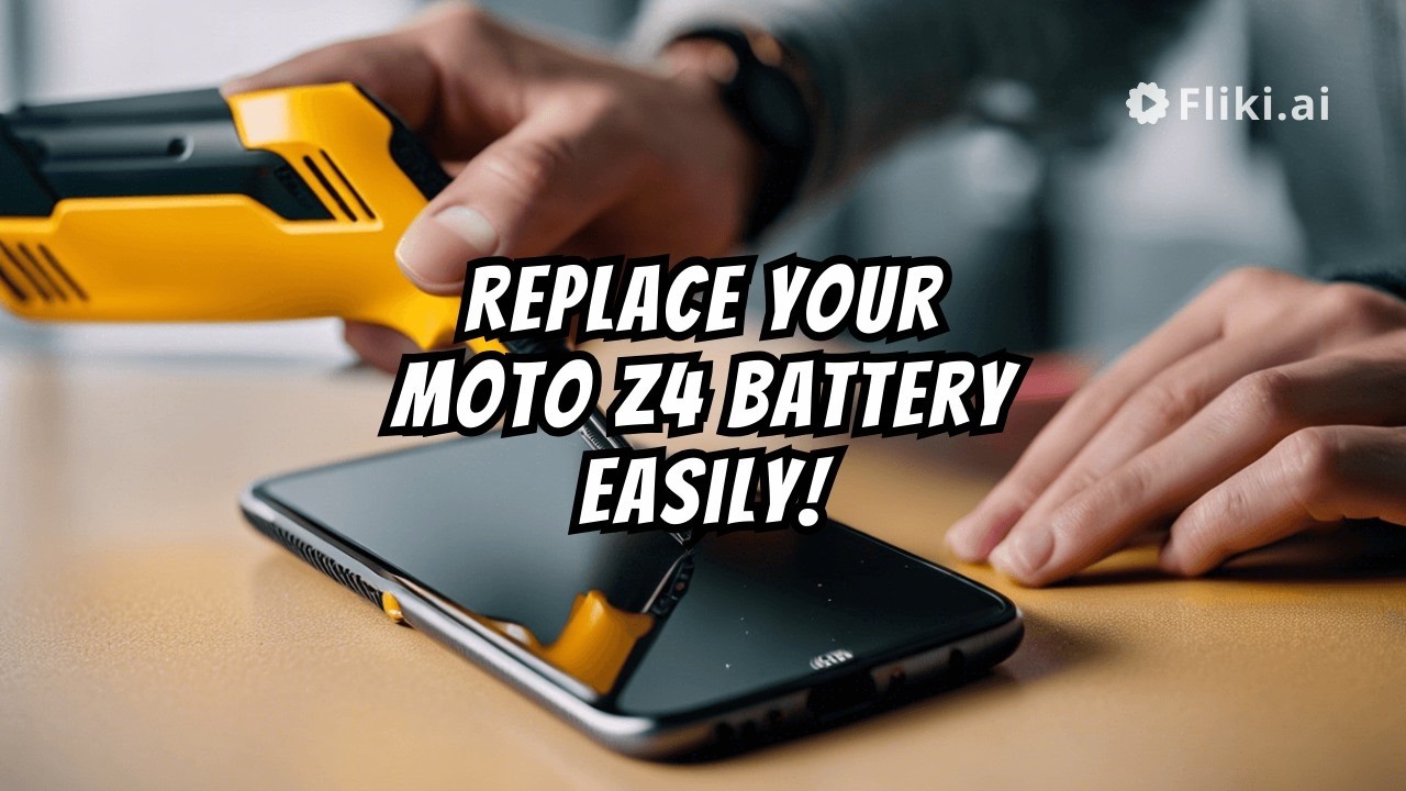 How To Replace The Battery In A Motorola Moto Z4 Phone - YouTube
