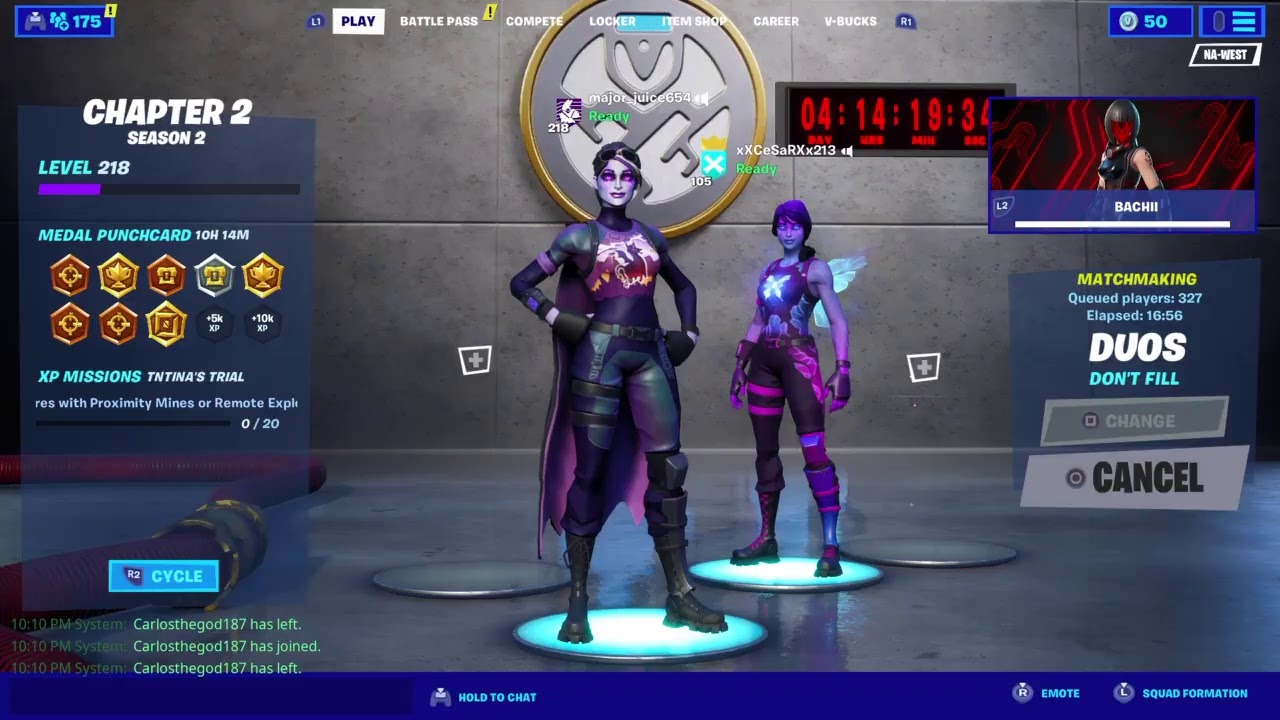 Playing Fortnite in form custom game - YouTube