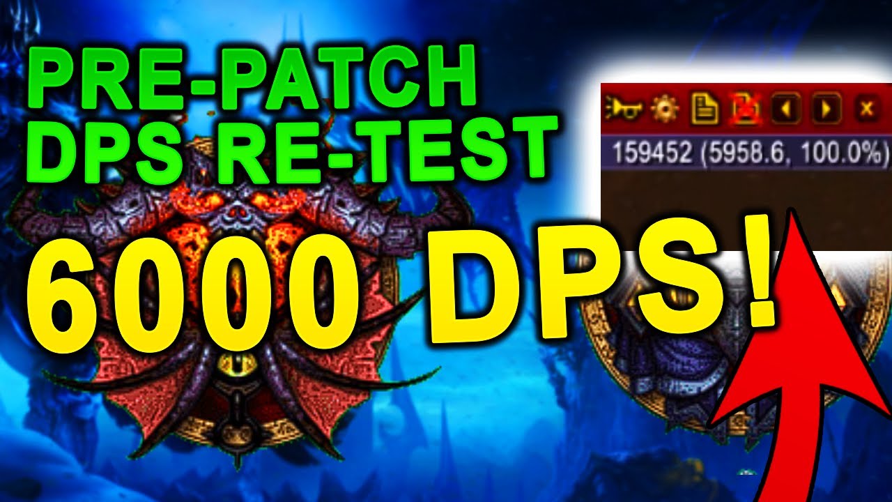 Pre-patch dps showdown early access to members - YouTube