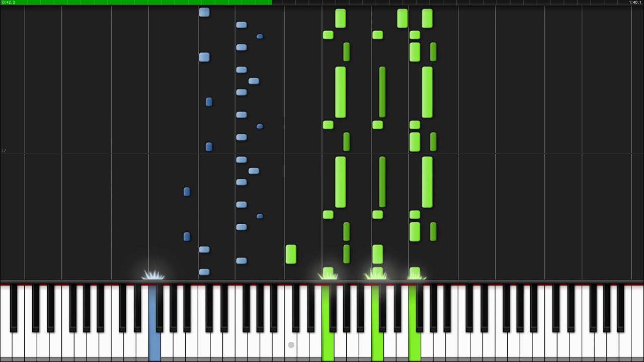 Spider Dance - Undertale [Piano Tutorial] (Synthesia) - YouTube