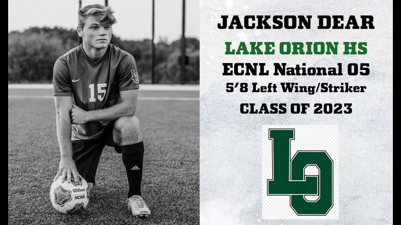 Jackson Dear 2022 Soccer Highlights - YouTube