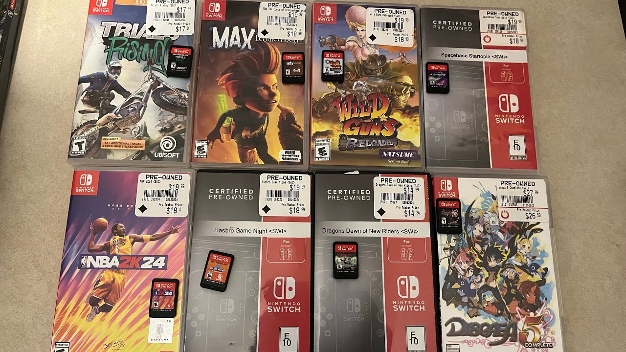 GameStop’s August 4 for $40 Pre-Owned Games $20 and Under Sale - YouTube