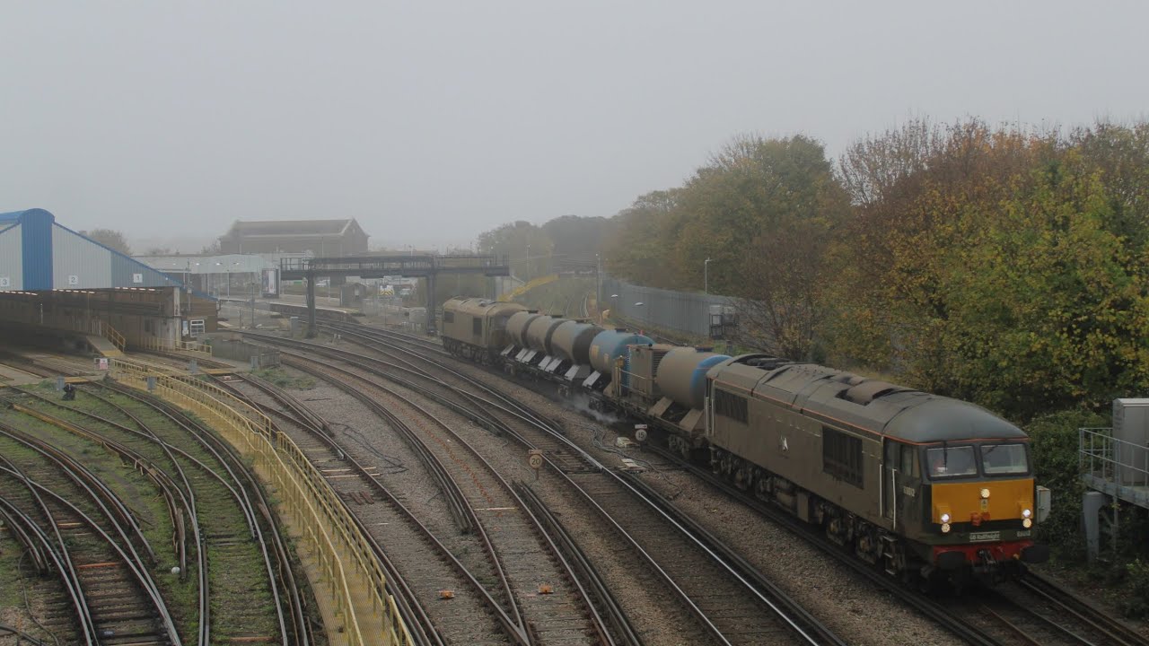 Gbrf 69012+69013 Approaching Newington road bridge 06/11/24. - YouTube