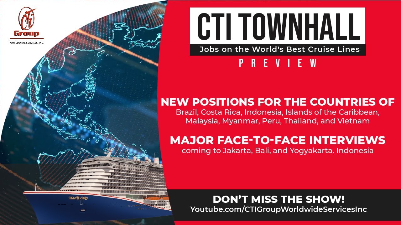 CTI Group Cruise Line Jobs - No April Fools Here P&O and Cunard ...