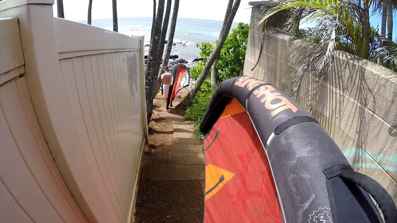 Wingfoil Downwinder Kuau to Kanaha - YouTube