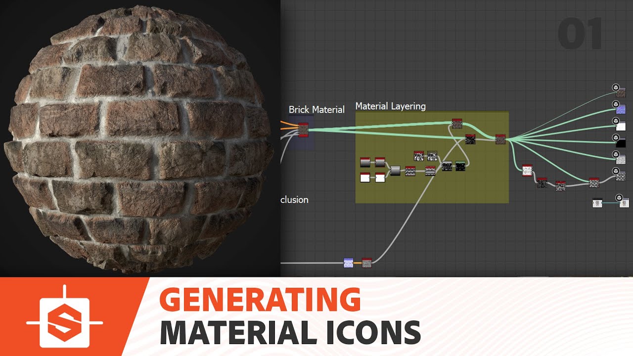 Substance Designer 2020.2 - Generating icons | Adobe Substance 3D - YouTube
