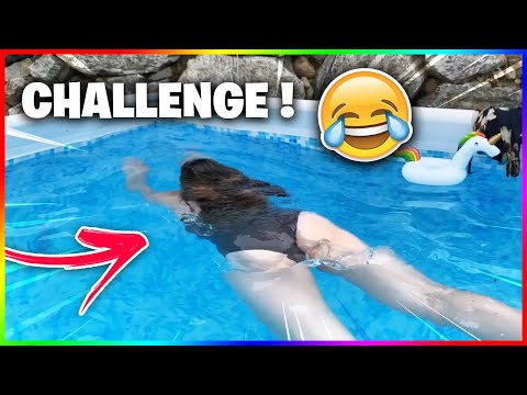 QUI RESTERA LE PLUS LONGTEMPS SOUS L'EAU DANS LA PISCINE ?! #2 (Challenge en couple)