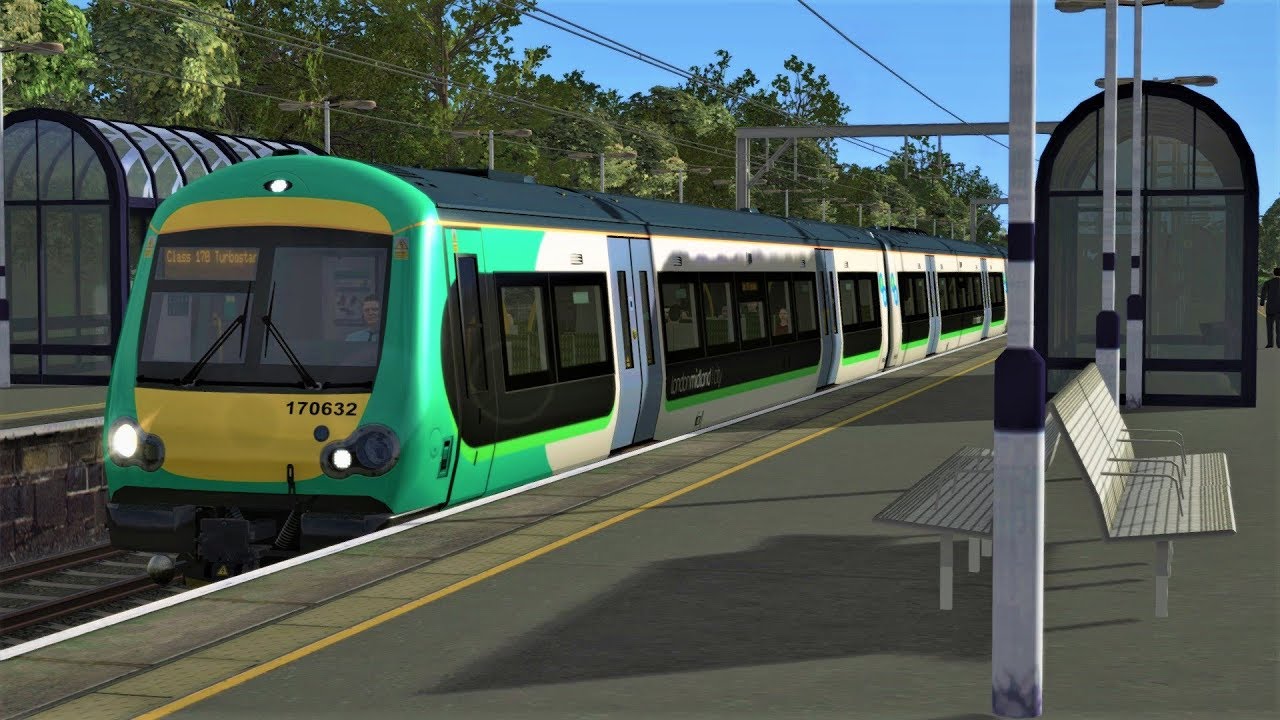 Train Simulator 2018: Class 170 Bromsgrove-Birmingham New Street ...