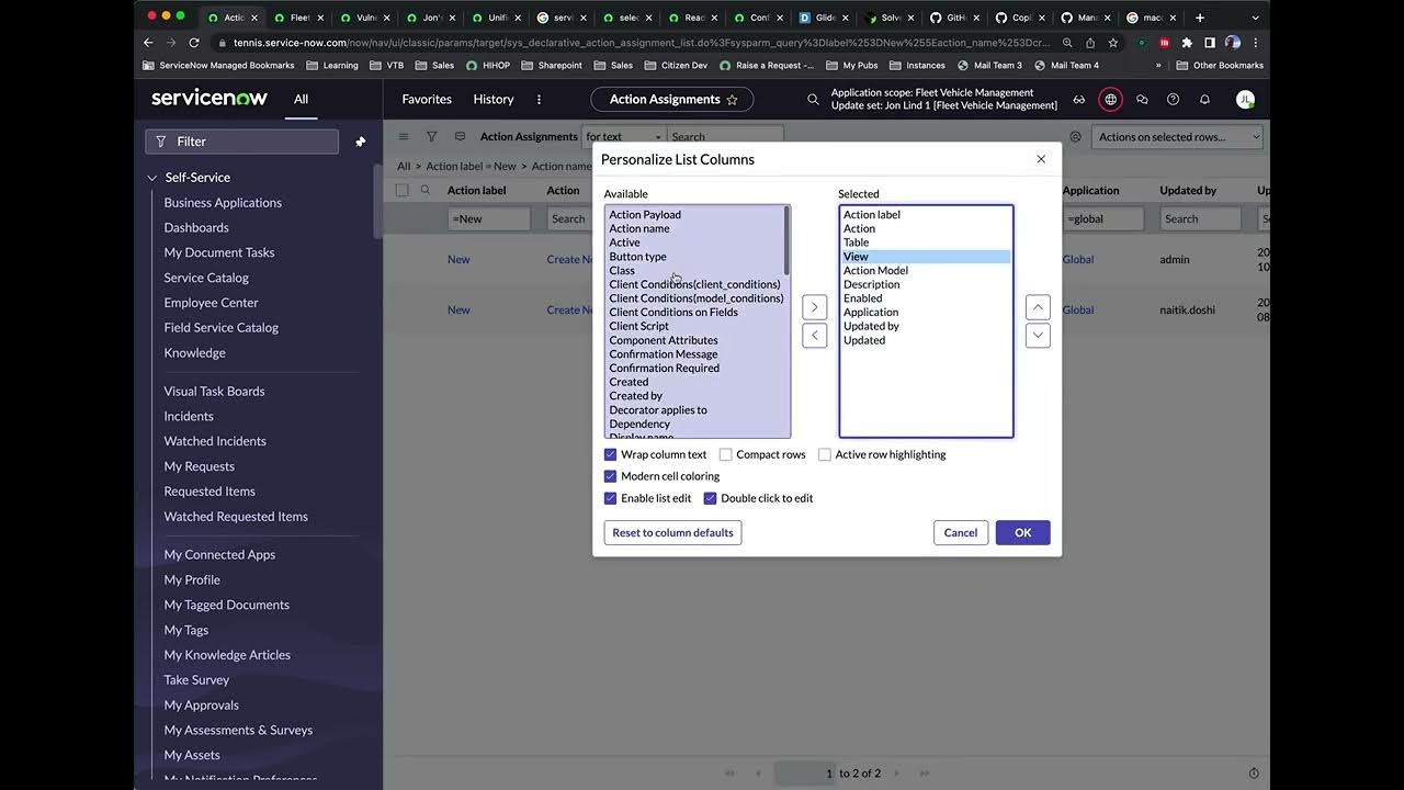 How to Hide "New" button on ServiceNow Configurable Workspace Lists for a Specific Table - YouTube