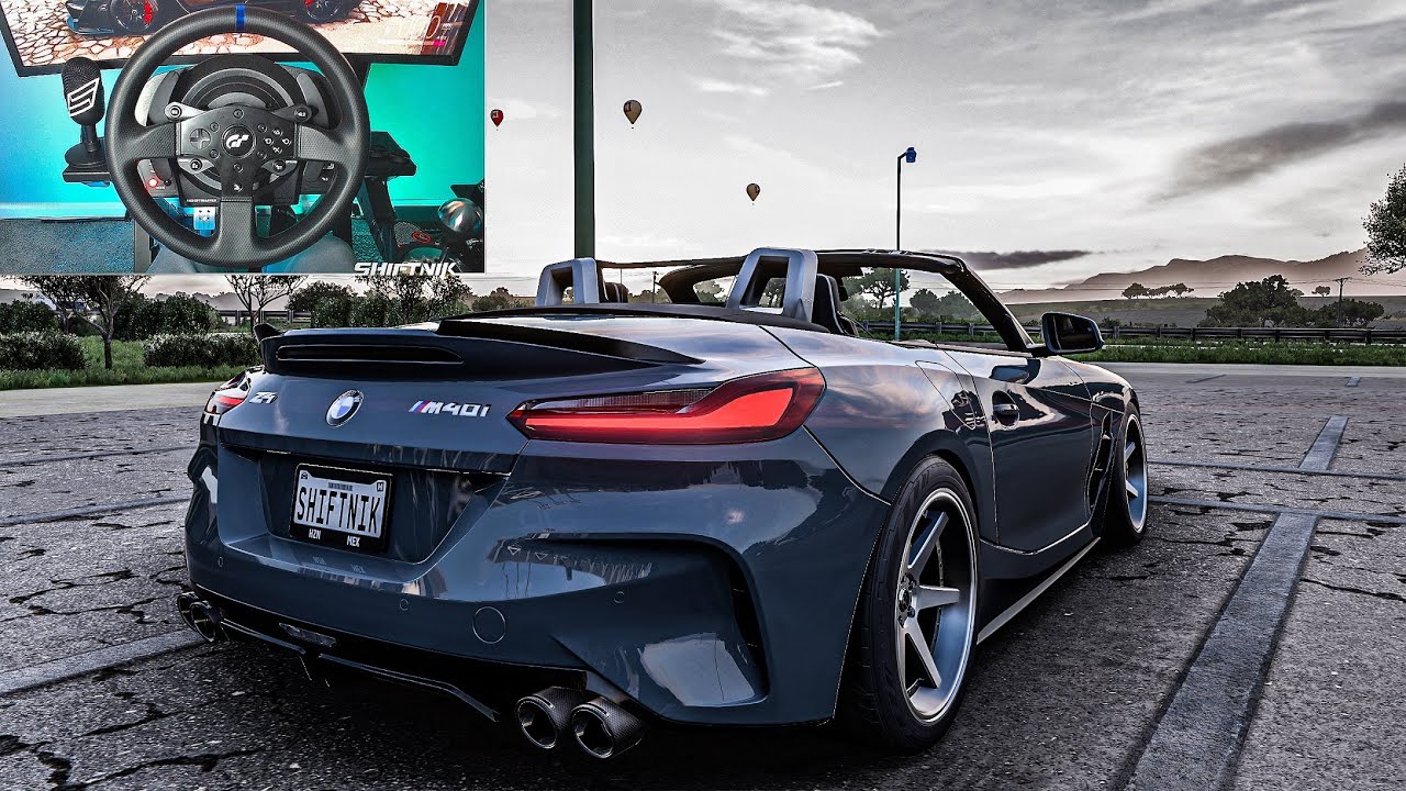 DRIFTING BMW Z4 | Forza Horizon 5 | Thrustmaster T300 Wheel Gameplay ...