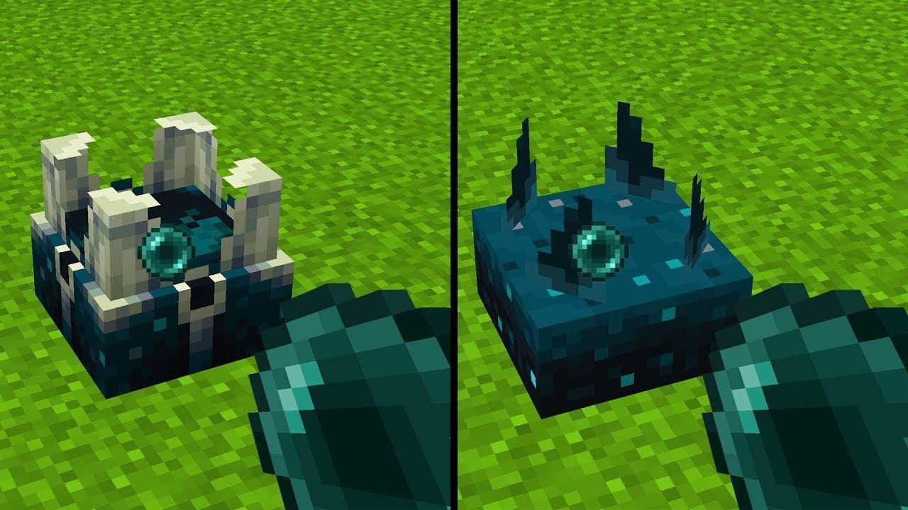 what's inside the sculk sensor ? what's inside the sculk shrieker ...