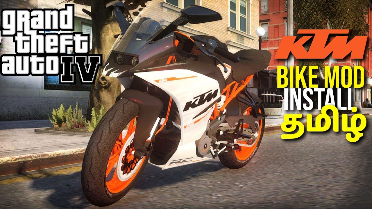 GTA 4 : Bike Mod KTM RC390 How to Install in Tamil - YouTube