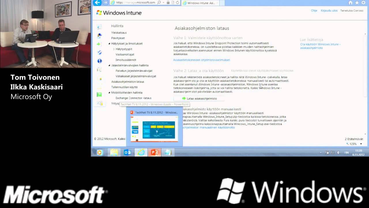 Intune, Ilkka Kaskisaari, ratkaisuarkkitehti, Microsoft Oy - YouTube