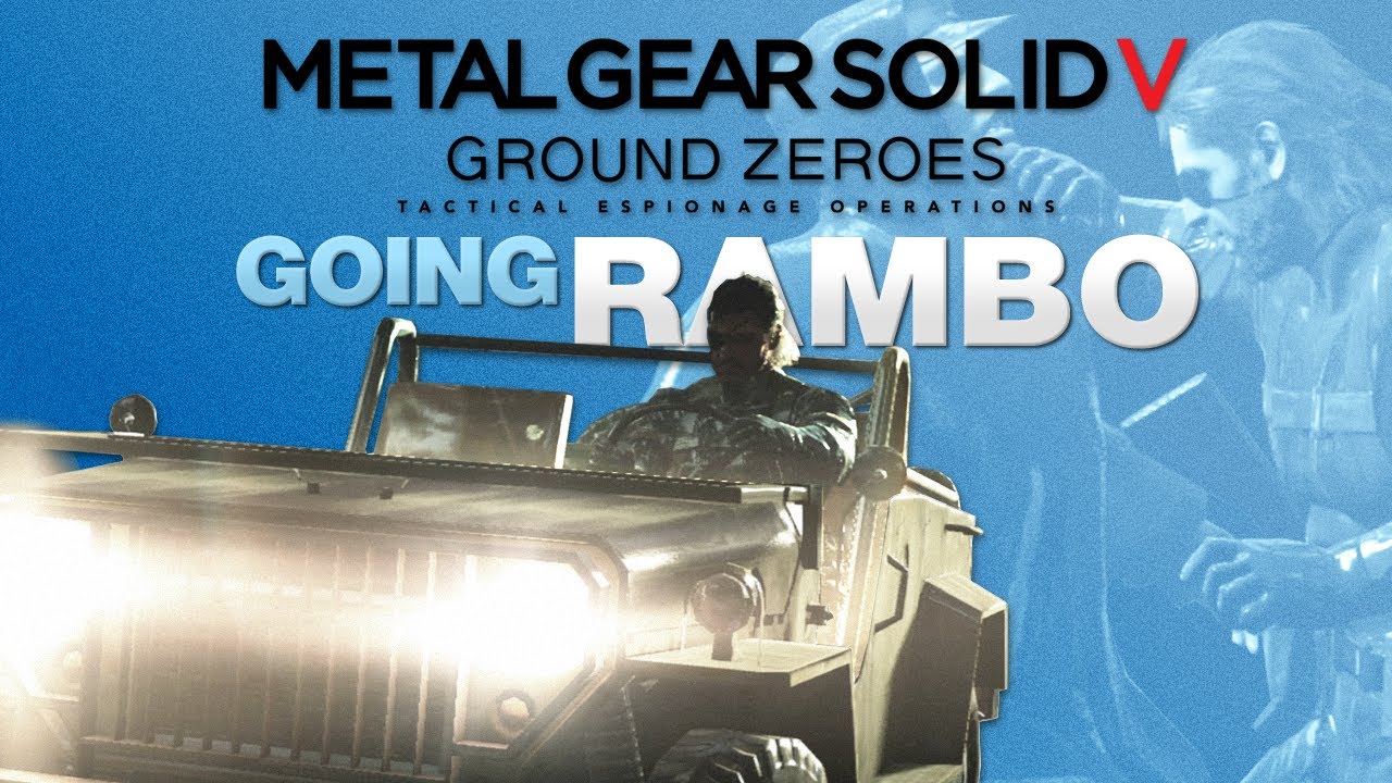 MGSV: Going RAMBO! APC + Hidden Revolver (Ground Zeroes GAMEPLAY) - YouTube