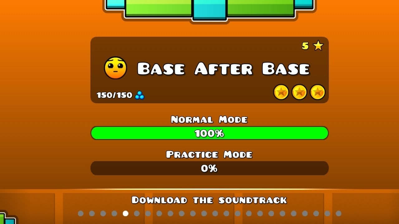 Geometry Dash `Base After Base´ 100% Complete (All Coins) - YouTube