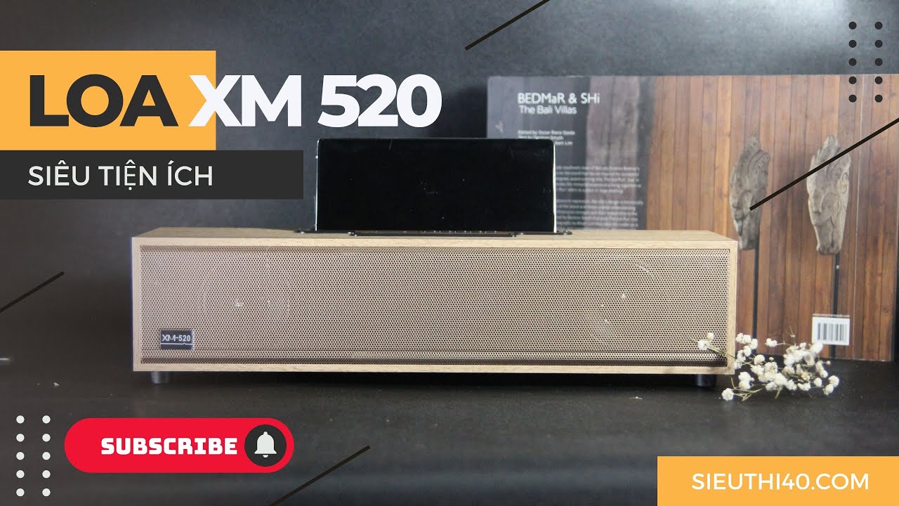 Test Loa Bluetooth XM520 | Âm Thanh Cực Hay | Siêu Thị 4.0 | Full HD ...