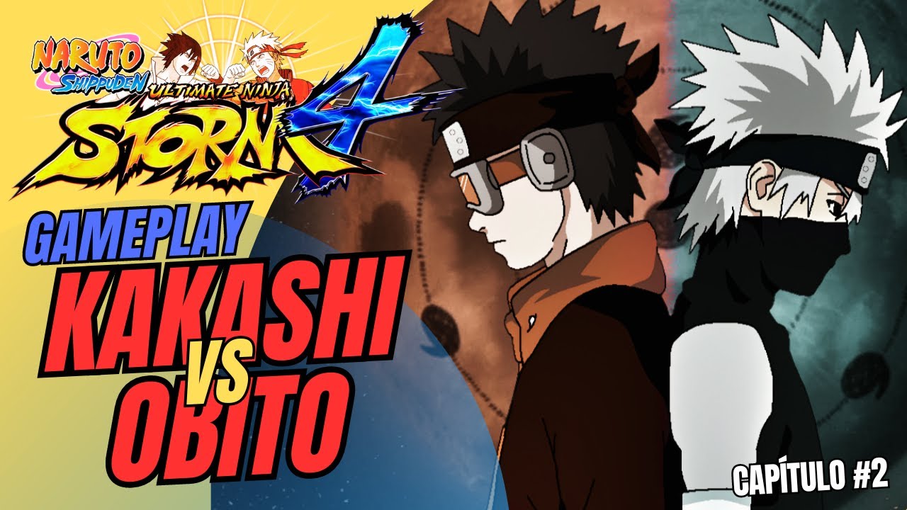 Kakashi vs Obito - Naruto Ultimate Ninja Storm 4: [ PC - PT-BR ] # ...