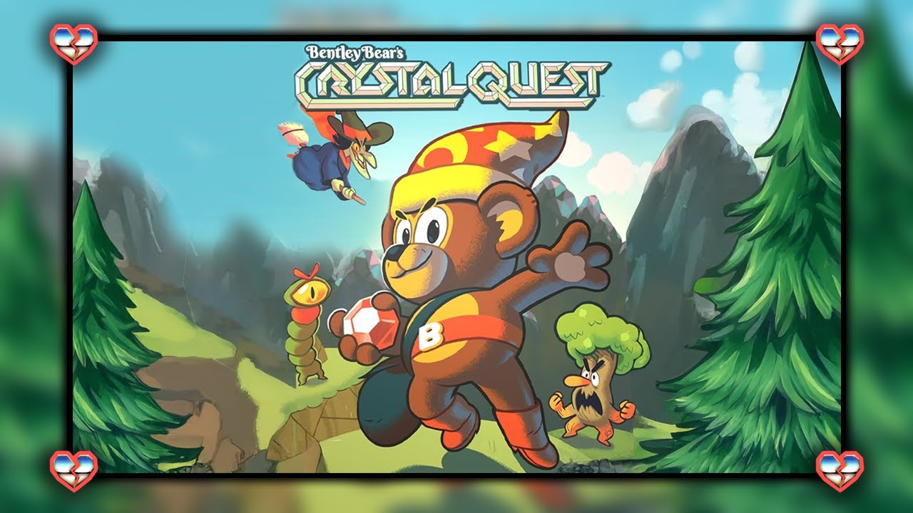 BENTLEY BEAR'S CRYSTAL QUEST [ATARI 7800+] FULL GAME SUPERPLAY - NO AD ...