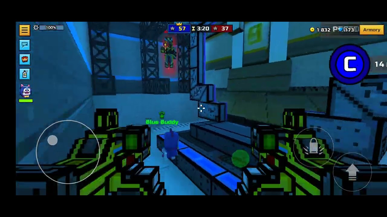 Pixel Gun 3D - ODM Special Gear + Rocket Mech Glitch - YouTube