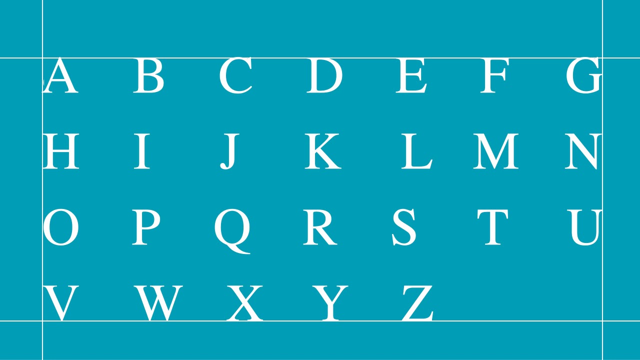 Times New Roman Type Specimen - YouTube