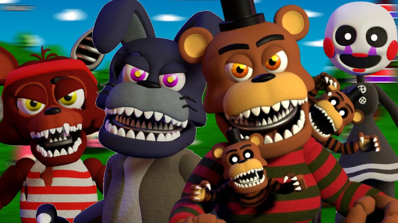 FNaF World Corrupted chaos | Trying to get all characters - YouTube