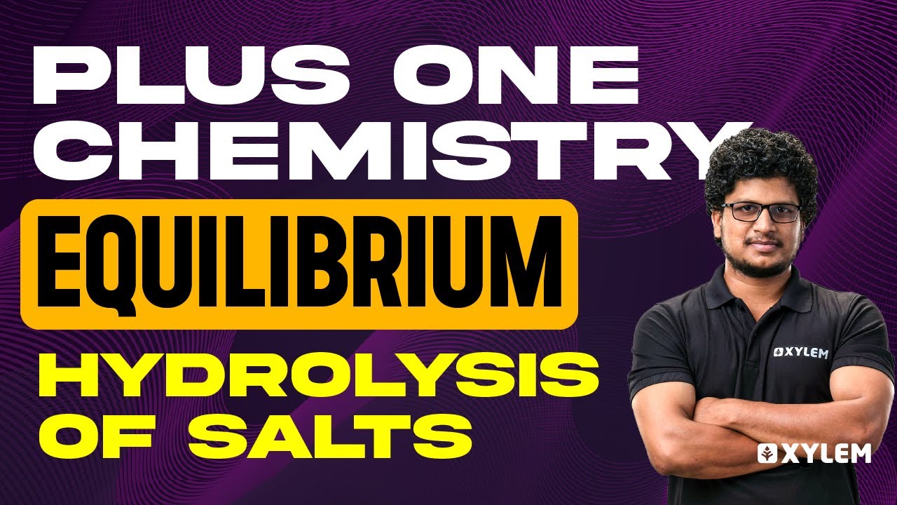 Plus One Chemistry - Equilibrium - Hydrolysis of Salts | Xylem Plus One ...