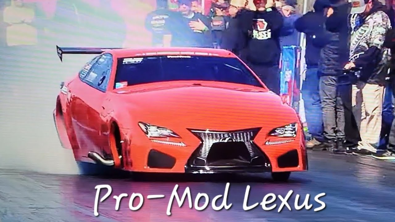 Antron Brown's Lexus Pro-Mod "Jerome" - Q1 - US Street Nationals - YouTube