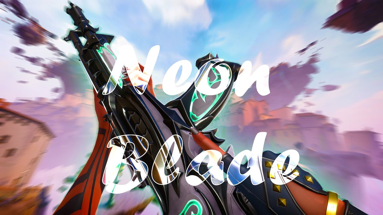 Neon Blade ⛩️ (4k) | Valorant Edit on DaVinci Resolve - YouTube