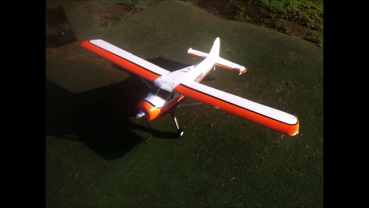 RC FlyZone Beaver Parachute Drop - YouTube