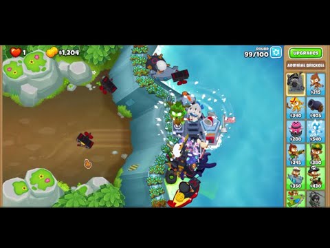 Flooded Valley CHIMPS Guide (Ft. Mermonkeys) - Update 44 (Bloons TD 6 ...