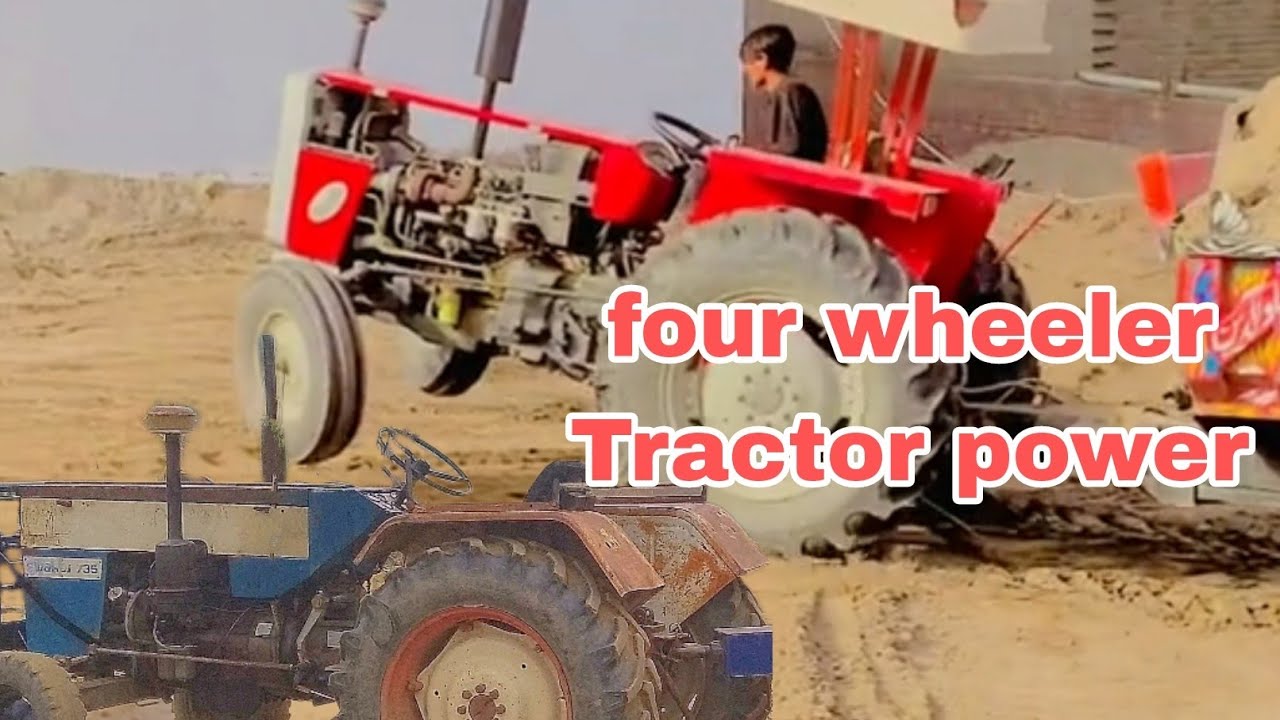 Fore Wheeler Tractor 385 360 Power WWE ko Kamal Kar Diya 🚜 - YouTube