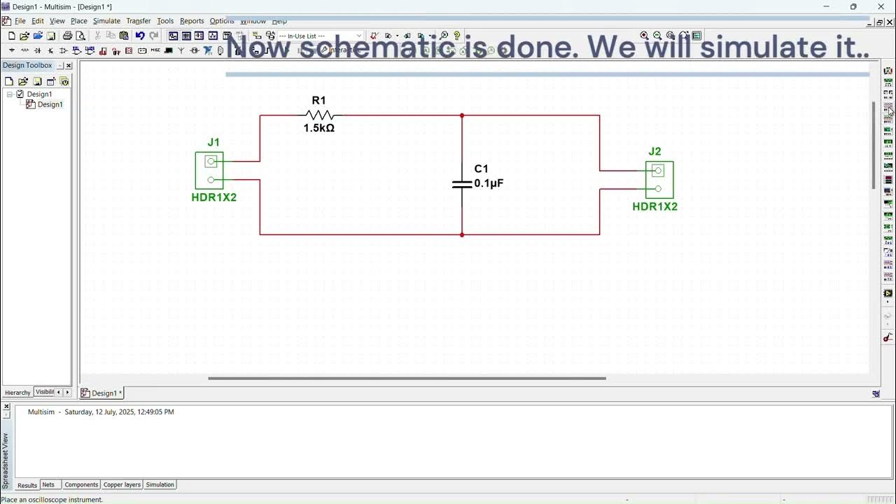 How to Draw Circuit Diagrams & Simulate in NI Multisim | Step-by-Step Tutorial for Beginners ...