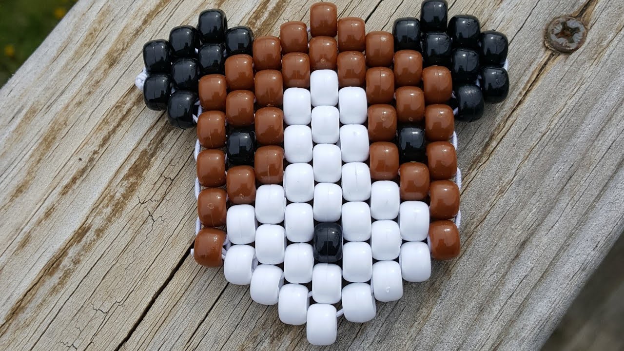 Dog kandi tutorial - YouTube