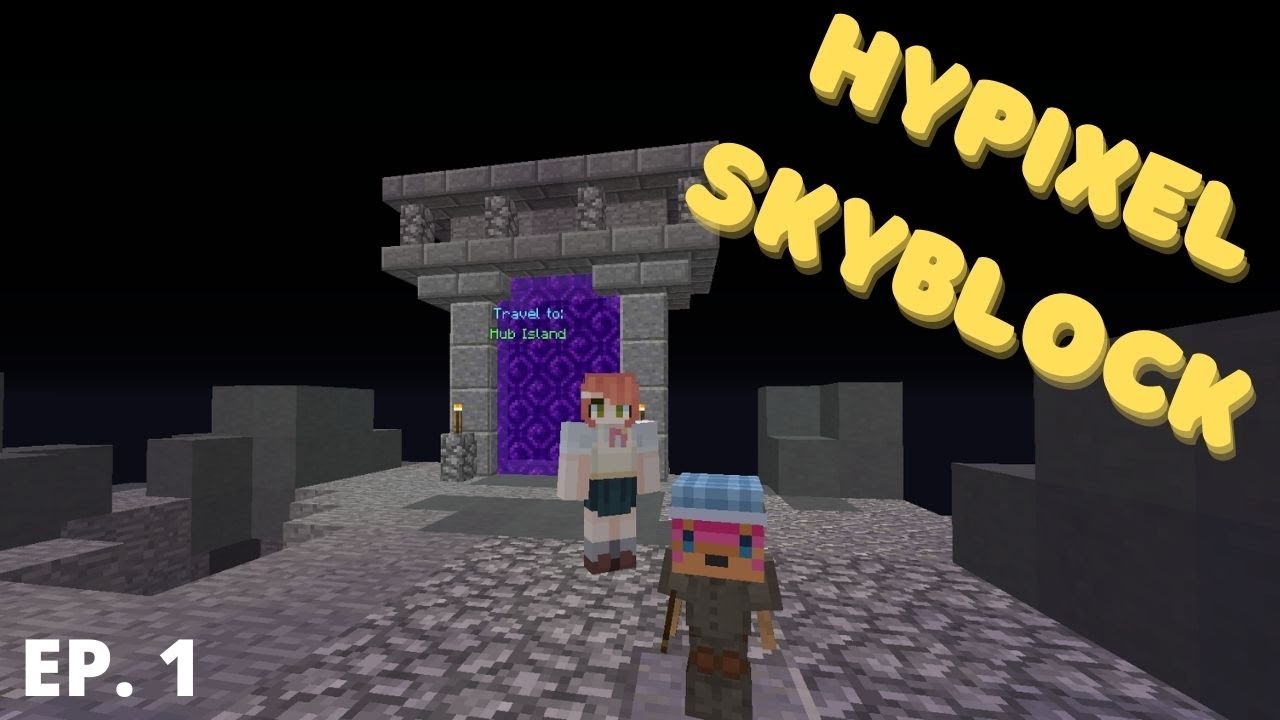 Let's Play Hypixel Skyblock!!! (1) - YouTube