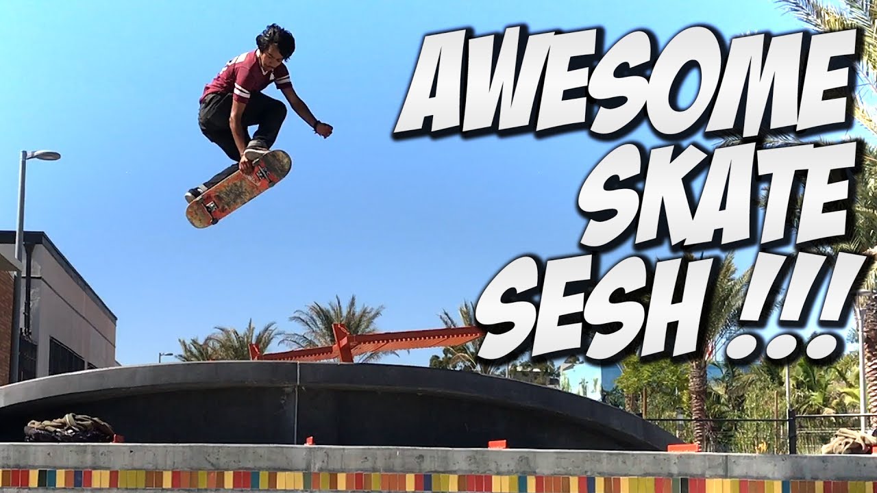 CHRIS SORRIANO AND IRIS GALVAN SKATE SESH !!! - A DAY WITH NKA - YouTube