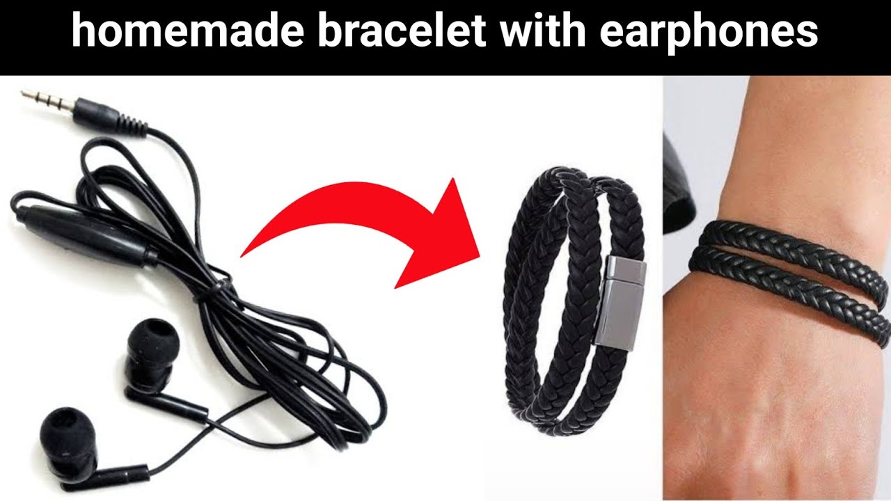 Creative Earphone Hacks/Beaded bracelet DIY/ Knotted bracelet tutorial ...