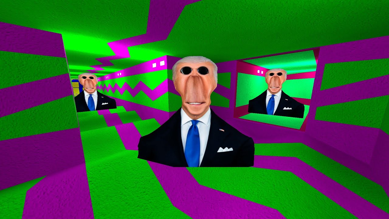 JOE BIDEN NEXTBOT CHASING IN MAP PARALLAX GMOD - Garry's mod - YouTube