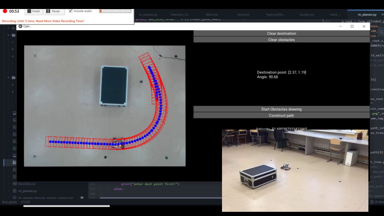 EV3 Path planning and trajectory following - YouTube