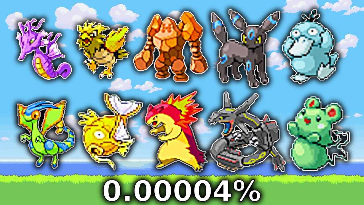 Catch A Full Team Of Shiny Pokemon To Win! - YouTube