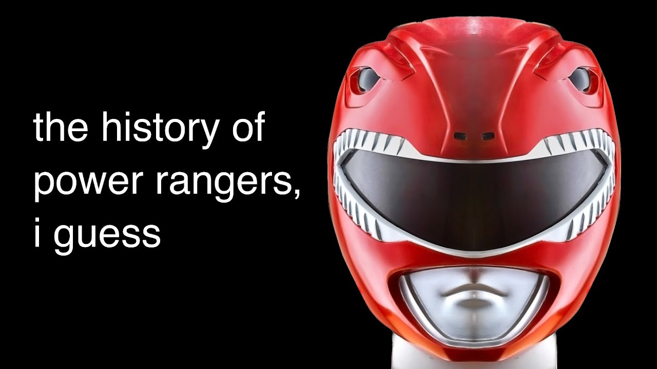 the history of power rangers, i guess - YouTube