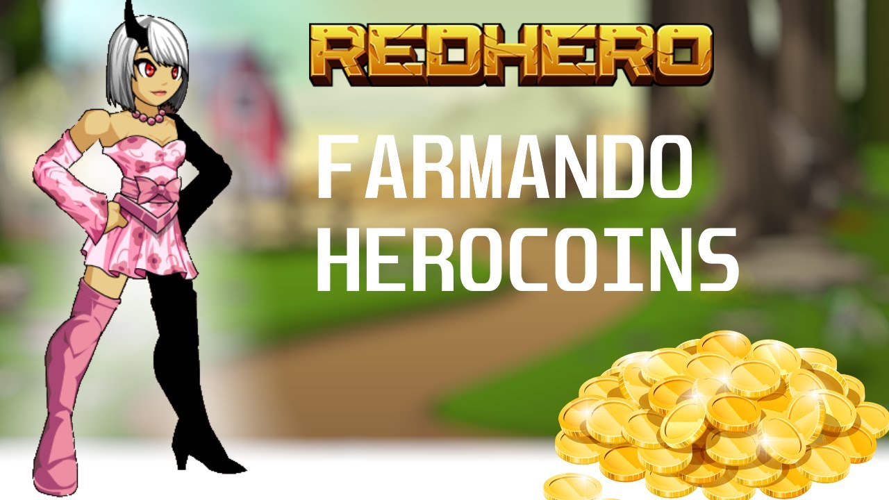 RedHero - AQW - FARMANDO HEROCOINS - YouTube