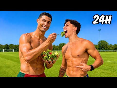 SOBREVIVI a rotina PERFEITA do CRISTIANO RONALDO (3 Treinos por DIA!)