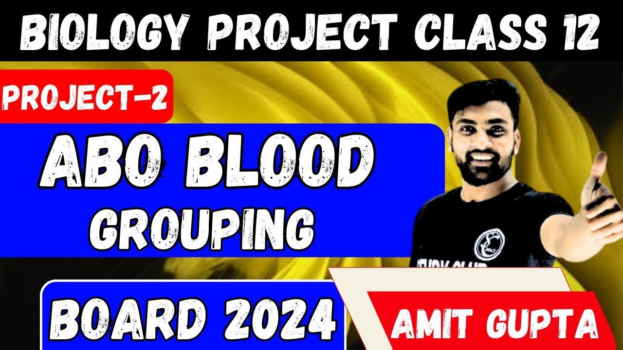 ABO Blood Group System | BIology Project Class 12 | ABO Blood Group ...