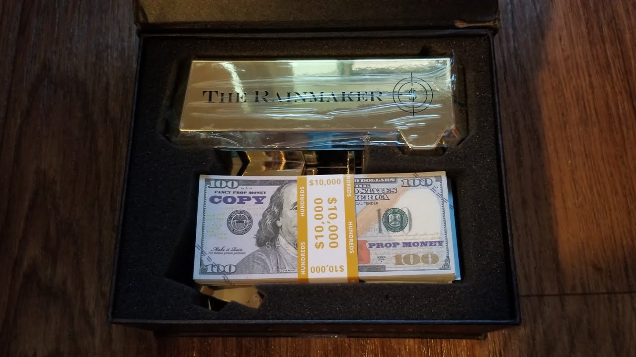 "The Rainmaker" Money Gun - YouTube