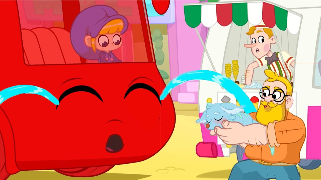 Morphle Wants Ice Cream | My Red Bus | Kids Cartoon | Mila and Morphle ...