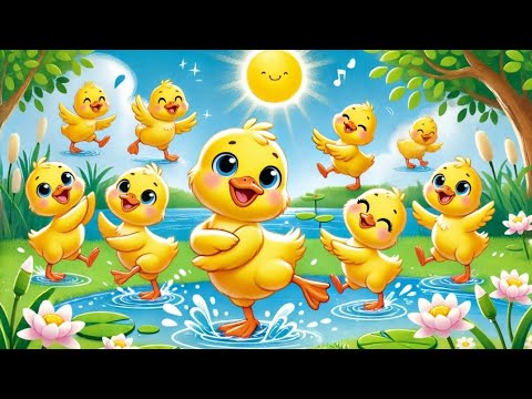 Quake Quake Ducks 🦆| Waddle Waddle| Fun Ducks Songs for kids| Nursery ...